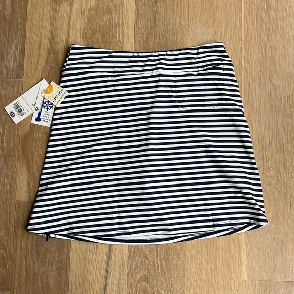 Lulu-B | Shorts | Nwt Lulub Navy And White Stripe Skort Stain And ...